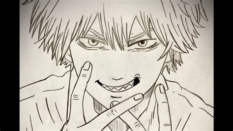 How To Draw Denji Chainsawman Youtube