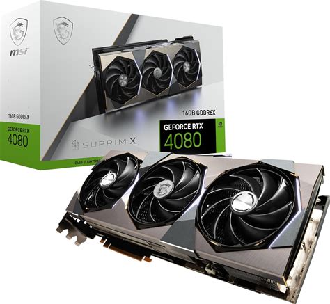 Amazon MSI GeForce RTX 4080 16GB SUPRIM X Gaming Graphics Card