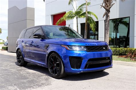 Used 2019 Land Rover Range Rover Sport SVR For Sale 114 900 Marino