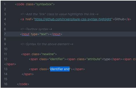 Highlight Code In HTML Using Stack Overflow