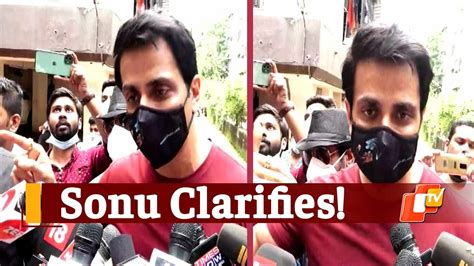 Income Tax Evasion Controversy What Sonu Sood Said Otv News Youtube