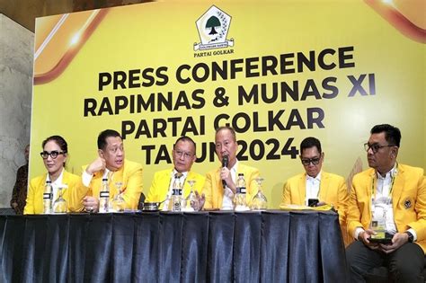 Agus Gumiwang Munas 2024 Tetapkan Bahlil Jadi Ketum Partai Golkar