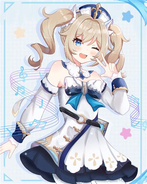 Barbara Genshin Impact Image Zerochan Anime Image Board