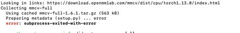 Error In Installing Mmcv Full On Mac M Chip Issue Open Mmlab Mmcv GitHub