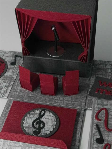 Explosionsbox Musical Konzert Theater Musik Geldgeschenk Geschenkbox