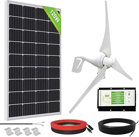 Amazon Fr Kit Eolienne Panneau Solaire