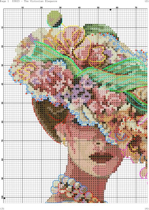 The Victorian Elegance 2 6 Cat Cross Stitch Pattern Cross Stitch