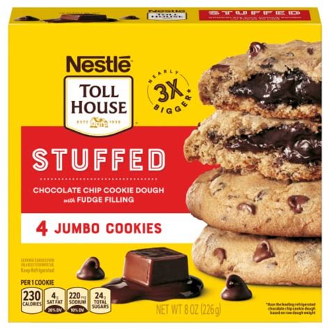 Nestlé Toll House Stuffed Chocolate Chip Cookie Dough with Fudge