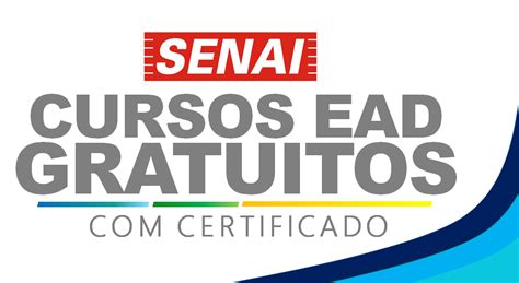 SENAI tem inscrições abertas para cursos gratuitos EAD Certificado