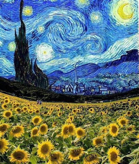 Fondo Noche Estrellada Vincent Van Gogh Art Starry Night Van Gogh