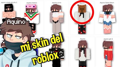 AQUINO REACCIONA A SUS SKINS DE MINECRAFT YouTube
