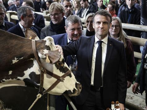 Macron Au Salon De Lagriculture Le Retour Du Cogneur Anti Le Pen