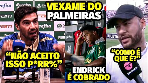 VEXAME A ATITUDE CONTROVERSA QUE LEVOU ABEL À FÚRIA APÓS A DERROTA DO