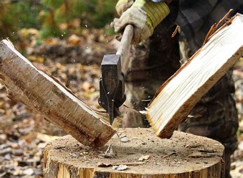 Quels Outils Choisir Pour Fendre Du Bois Gamm Vert