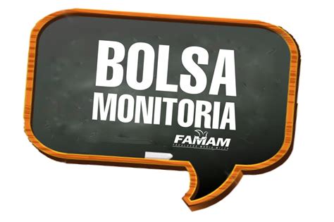 Edital da seleção de bolsa monitoria da disciplina de Fundamentação