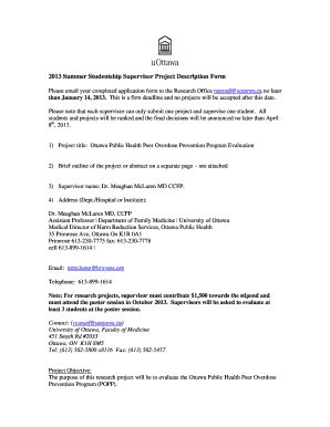 Fillable Online Med Uottawa Ca No Later Med Uottawa Fax Email Print