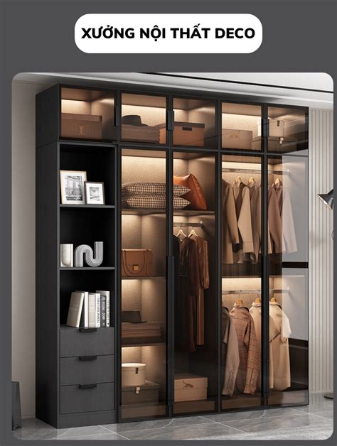 Tủ áo cánh kính có bền có an toàn khi sử dụng Xưởng nội thất Deco