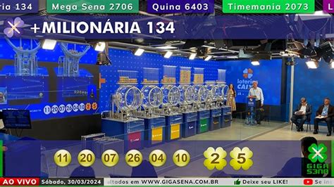 Confira hoje o resultado da Milionária 134 do dia 30 de março de 2024