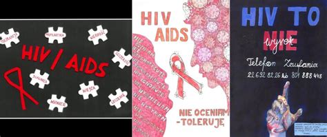 Wyniki wojewódzkiego konkursu plastycznego na plakat o tematyce HIV