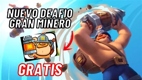 MEJORES MAZOS Para El DESAIO DEL GRAN MINERO Y Ganar El EMOTE GRATIS