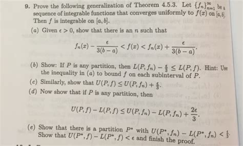 prove the following generalization of theorem 4 5 3