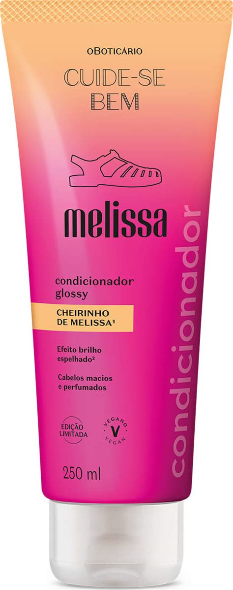 Condicionador Glossy Cuide se Bem Melissa O Boticário Beleza na Web