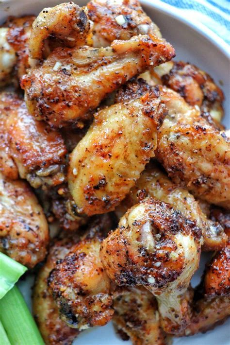 Easy Honey Garlic Air Fryer Chicken Wings Kenneth Temple Recipe