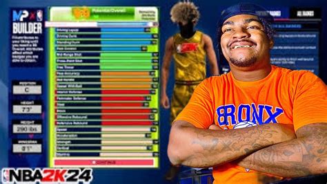 The BEST POST SCORER BUILD On NBA 2K24 HOF FADE PHENOM ENFORCER HOOK