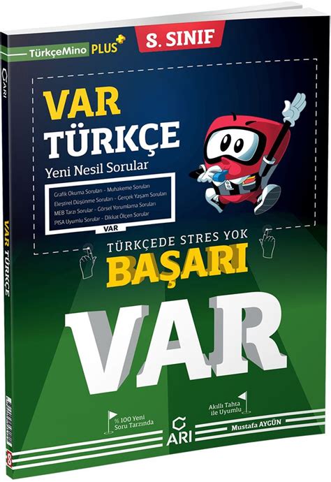 Arı Yayıncılık 8 Sınıf Türkçe VAR Soru Bankası Kitapİşler İşler