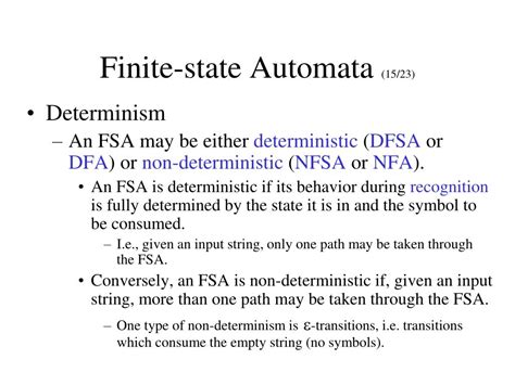 Ppt Regular Expressions And Finite State Automata Powerpoint