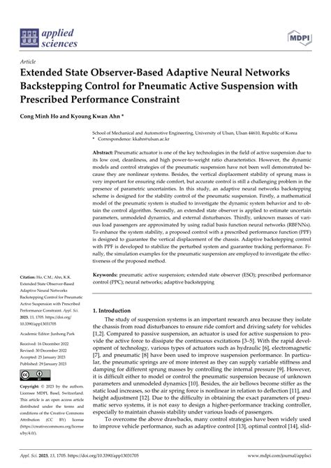 pdf extended state observer based adaptive neural networks backstepping control for pneumatic