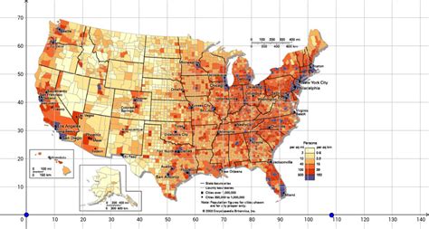 United States Population Map