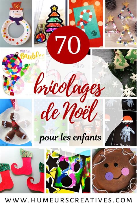 70 bricolages de Noël à faire avec les enfants