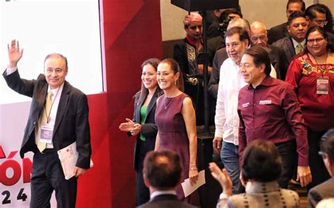 Claudia Sheinbaum presenta a su equipo de precampaña incluye a Mario