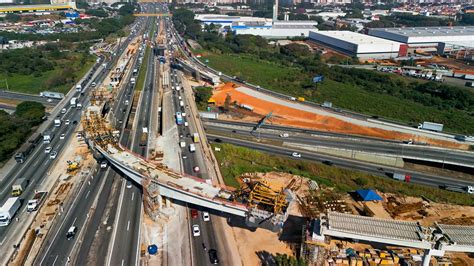 Ccr Riosp Avan A As Obras De Constru O Dos Novos Viadutos De