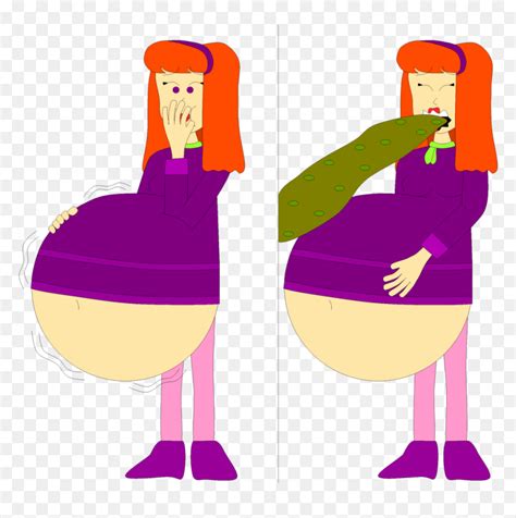 Daphne Gets Nausea By Angry Signs Daphne And Velma Fart Hd Png Download Vhv