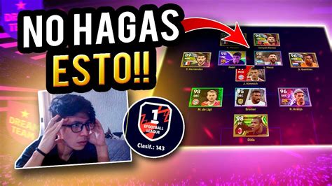 NO HAGAS ESTO A NO SER QUE SEAS PRO EN EFOOTBALL 2023 YouTube