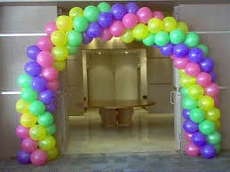 Como Hacer Arcos De Globos Youtube
