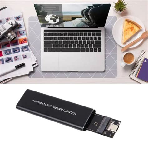 BOÎTIER SSD M2 10 Gbit s Double boîtier NVME SATA M 2 vers USB SSD 3 1