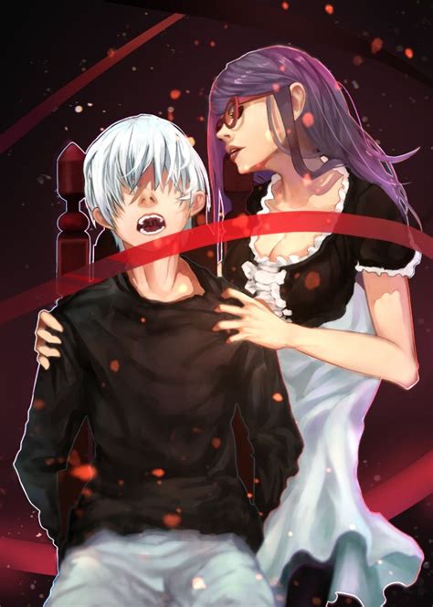 Kaneki Ken Kamishiro Rize Rize Kamishiro Ken Kaneki Tokyo