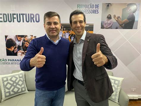 Presidente J Nior E Secret Rio Feder Alinham Melhorias Para Educa O
