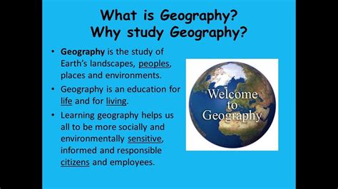 Origin Of The Word Geography