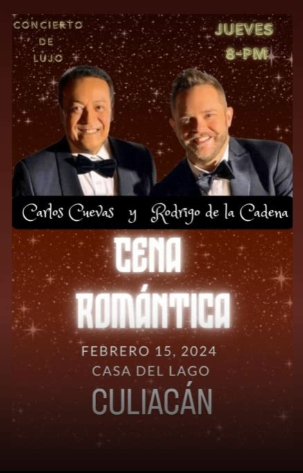 Concierto de Lujo Carlos Cuevas Sitio Oficial México