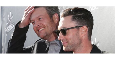 Adam Levine And Blake Shelton Bromance At The Voice Video POPSUGAR