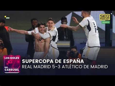 Los goles del Real Madrid 5 3 Atlético de Madrid Semifinal de infarto