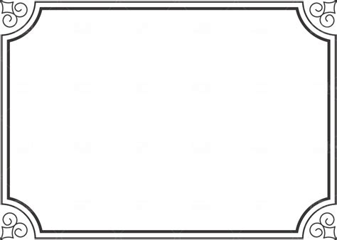 Black Frame Border Png