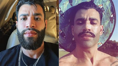 Gusttavo Lima choca ao aparecer sem barba e só de bigode