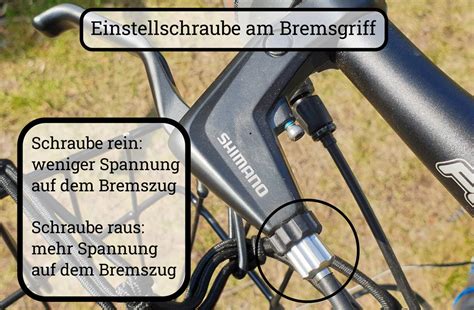 Falle Geld Ziel Vorderbremse Fahrrad Einstellen Mama Logo Halb Acht