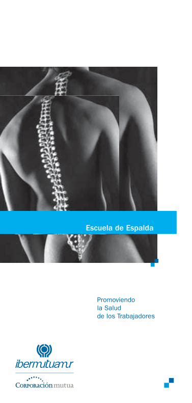 PDF Escuela de Espalda de protección para que el paciente con dolor