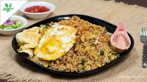 Resep Masakan Akhir Pekan Bikin Seporsi Nasi Goreng Kecombrang Teri Medan